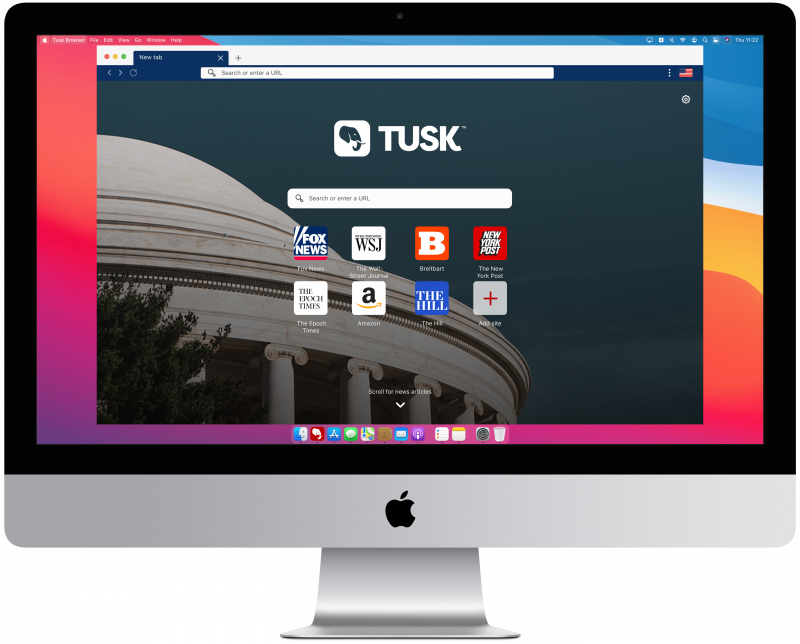 TUSK Browser - The Free Speech Browser