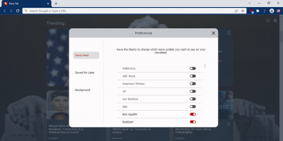 Home Page - TUSK Browser