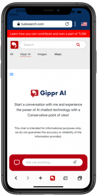 Gippr AI – The TRUTHFUL Chatbot - TUSK Browser